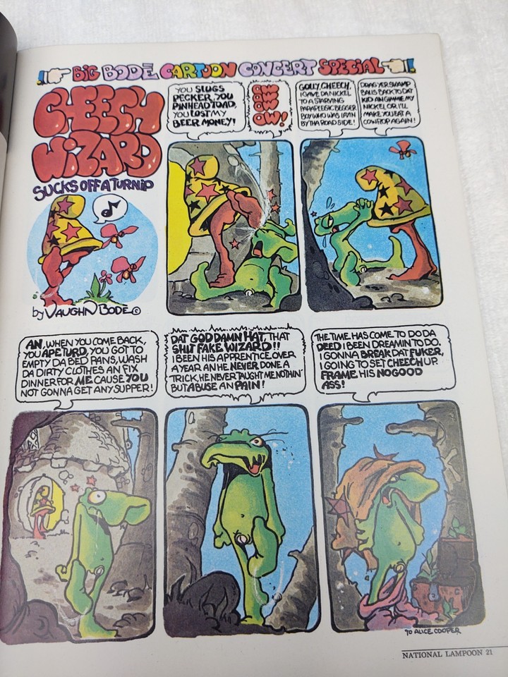 National Lampoon magazine August 1973 Frazetta cover and Neal Adams ...