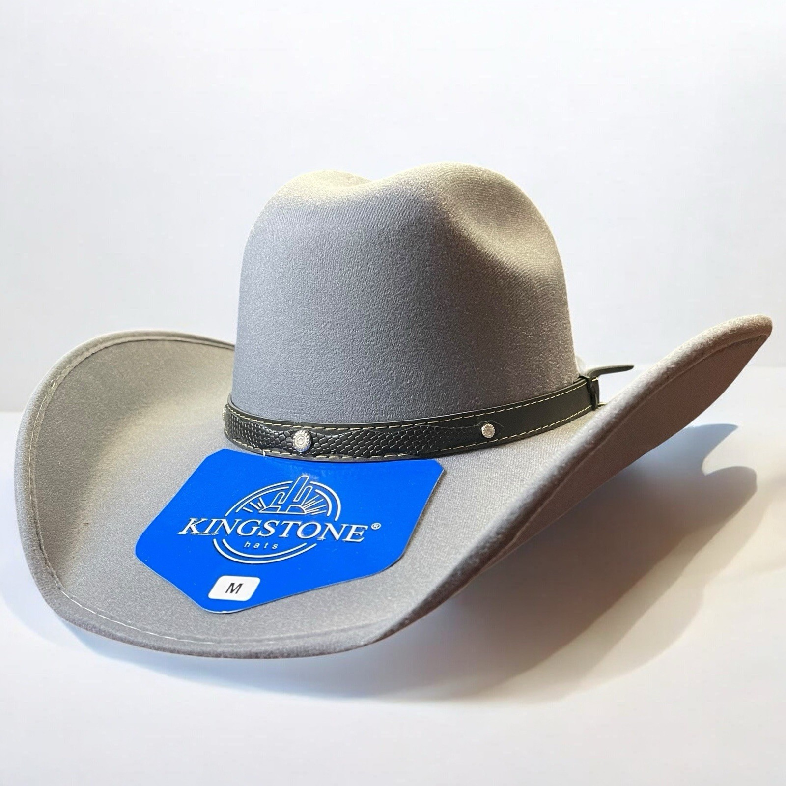 Gray Felt Cowboy Hat. Men’s Western Ranch Style Hat. Sombrero Vaquero ...