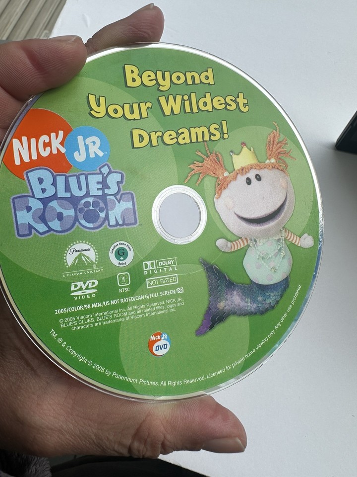 Blue’s Clues Blue’s Room Nick Jr. Nickelodeon 2 DVDs | eBay
