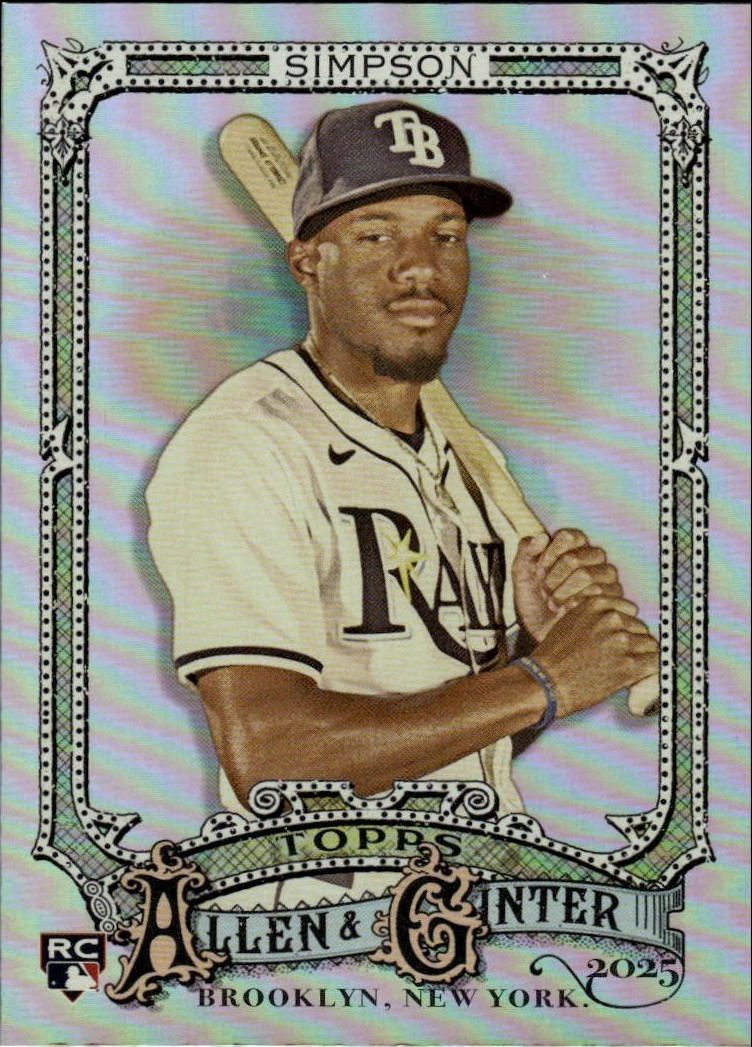 2025 Topps Allen & Ginter - Chandler Simpson #297 Silver Portrait (RC ...