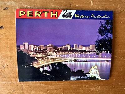 Vintage Fold Out Postcard, Perth Western Australia Post Card | eBay ...