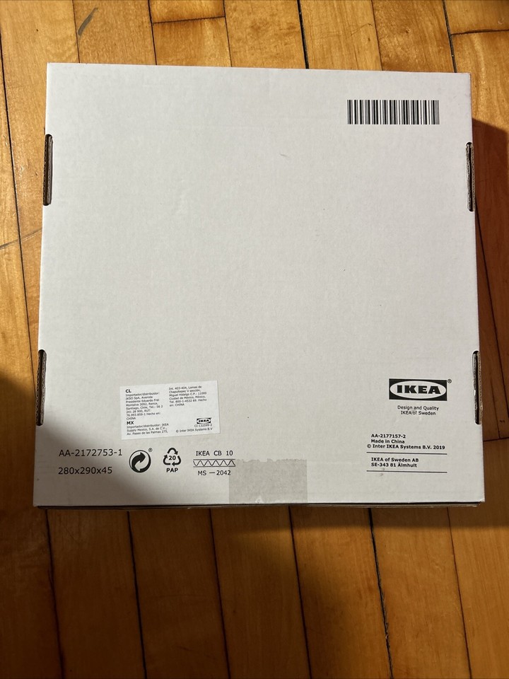 Ikea FULLSPACKAD Serving Tray 2-Level Snacks/Appetizers Bamboo, Black ...