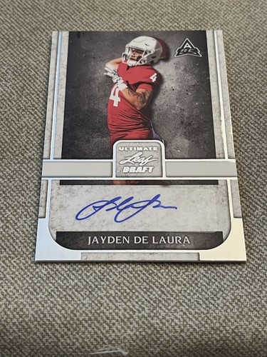 JAYDEN DE LAURA 2022 Leaf Ultimate AUTOGRAPH ARC ARIZONA WILDCATS ...