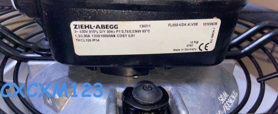 1PC FL050-VDK.4I.V5S Cooling Fan ZIEHL-ABEGG FL050 New Expedited ...