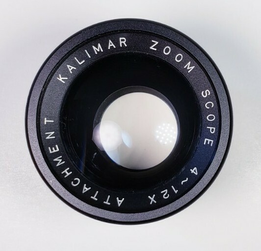 Vintage Kalimar Zoom Scope 4-12X Attachment Lens with Case for sale ...