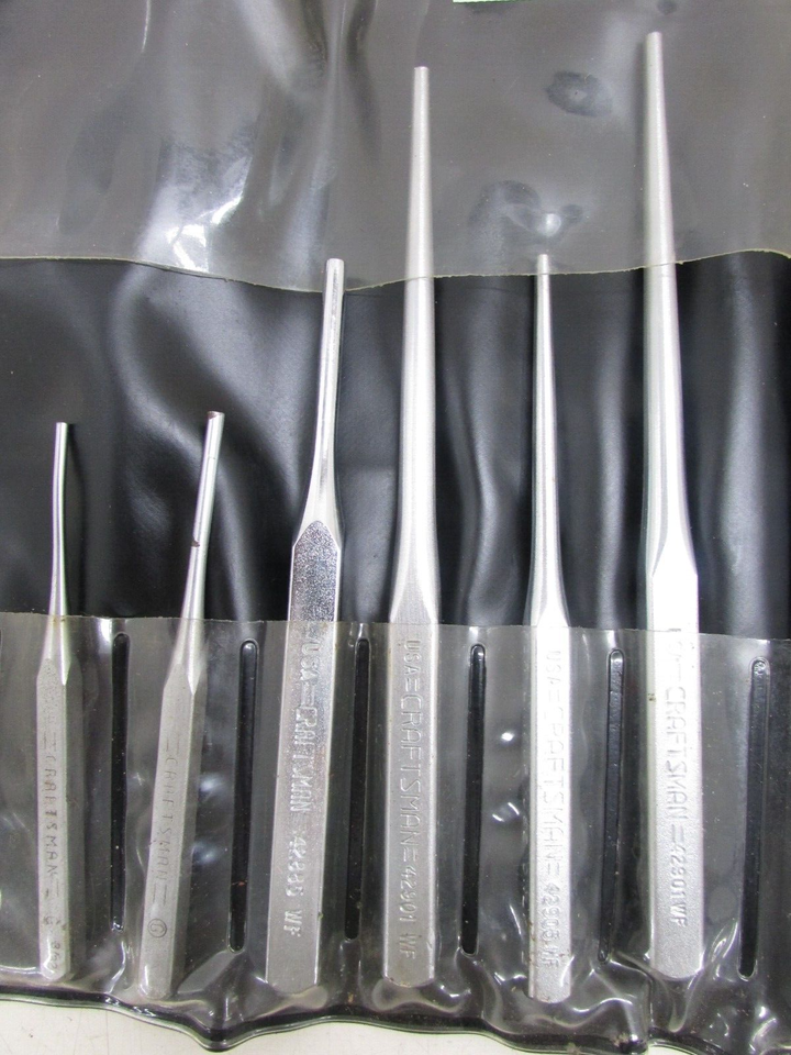 VTG CRAFTSMAN TOOLS PUNCH & CHISEL TOOL SET, 43034, USA | eBay