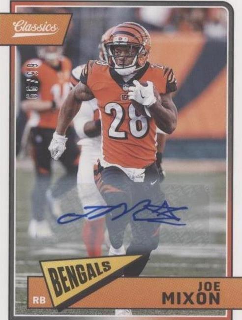 2018 Panini Classics - Joe Mixon #22 Significant Signatures /99 (AU ...