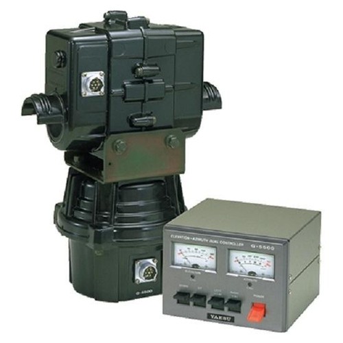 Yaesu G-5500DC Azimuth Elevation Rotor System Dual Axis Antenna Rotator ...