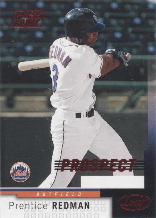 2004 Leaf - Prospect Prentice Redman #234 Press Proof Red for sale ...