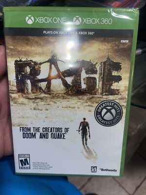 Rage Xbox 1 Xbox 360🔥Fast Shipping🔥Brand New Factory Sealed - A23 ...