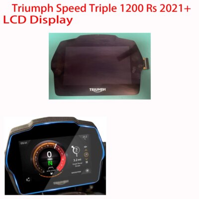LCD Display Triumph Speed Triple 1200 Rs 2021+ Speedometer Instrument ...