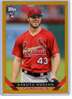 Dakota Hudson 2019 Topps Archives 5x7 Gold #244 RC /10 Cardinals | eBay