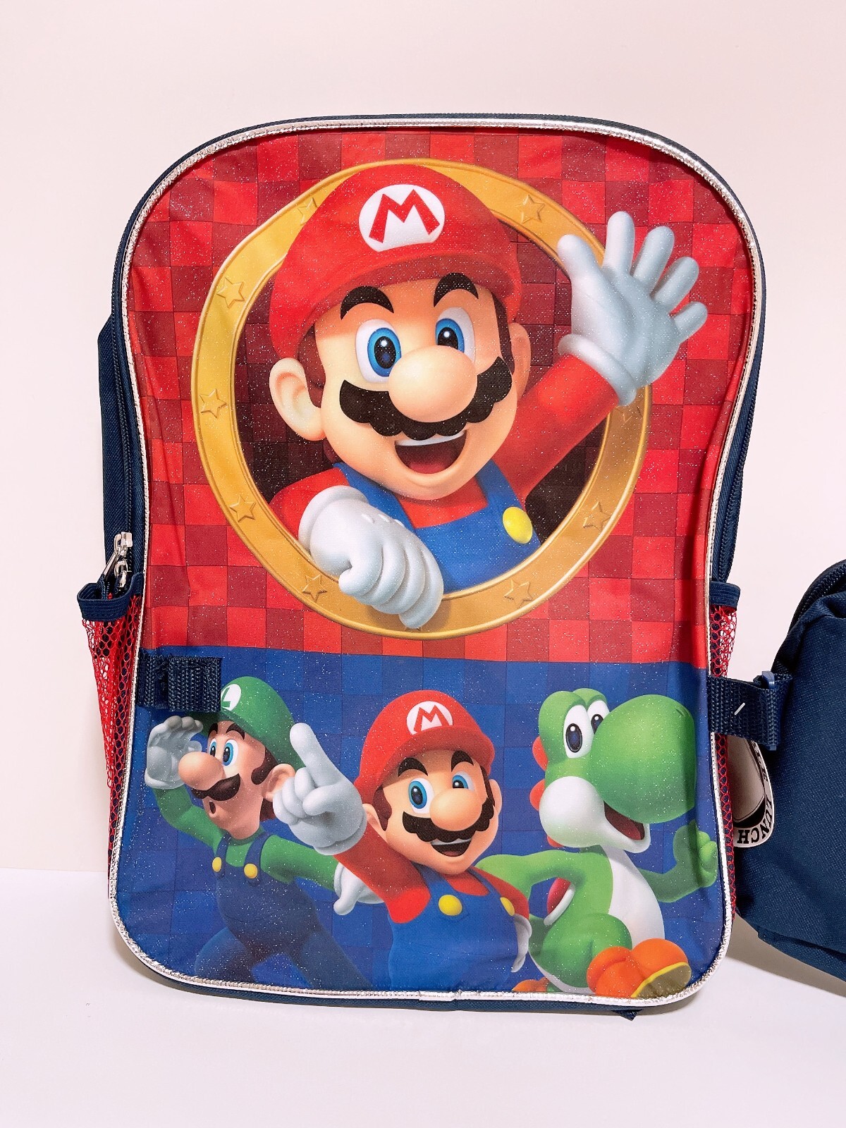 Nintendo Super Mario School 16" Backpack with Detachable Lunch Bag Kit ...