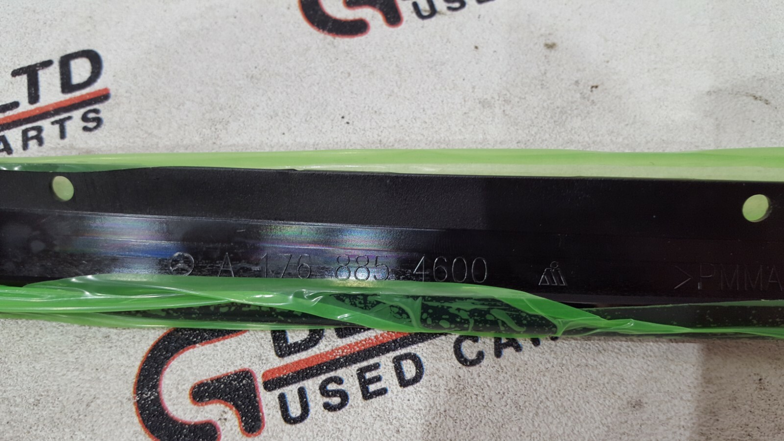 Genuine MERCEDES A-CLASS W176 AMG 15-2018 Front Bumper Trim Spoiler ...