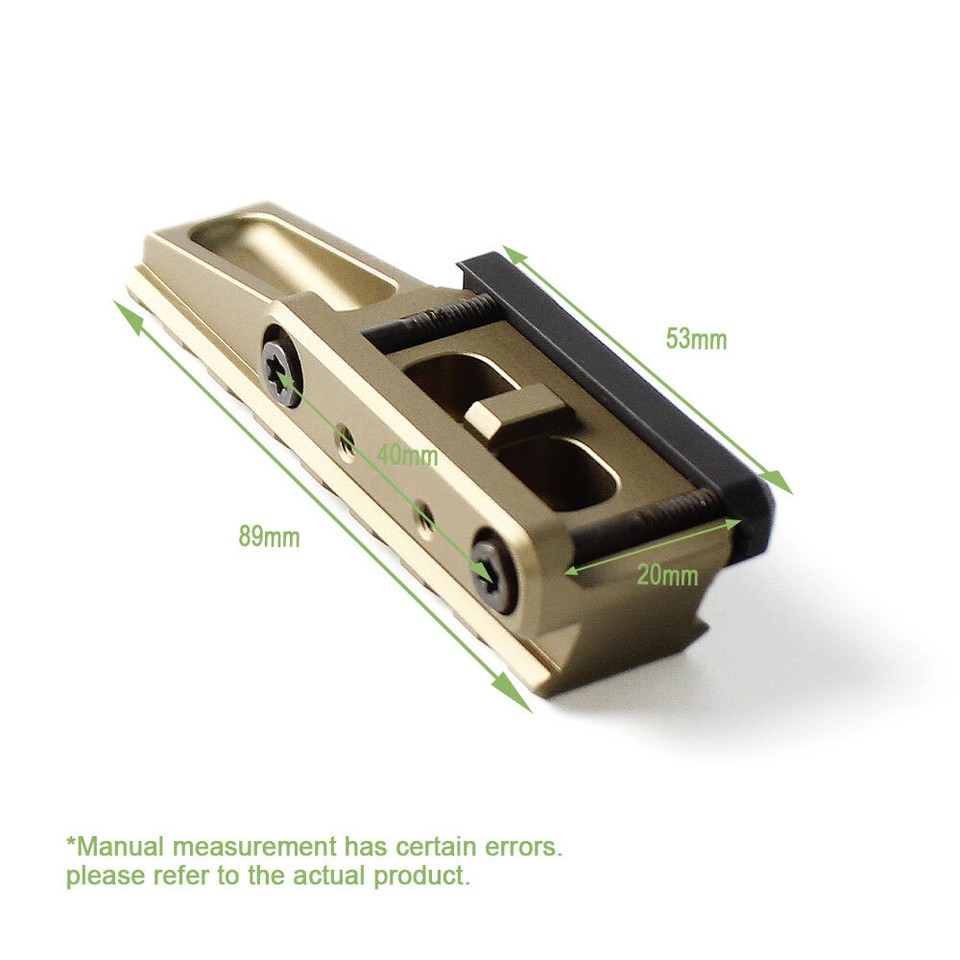 SOTAC Tactical FAST Optics Riser For EXPS 558 Holographic Optics Mount ...