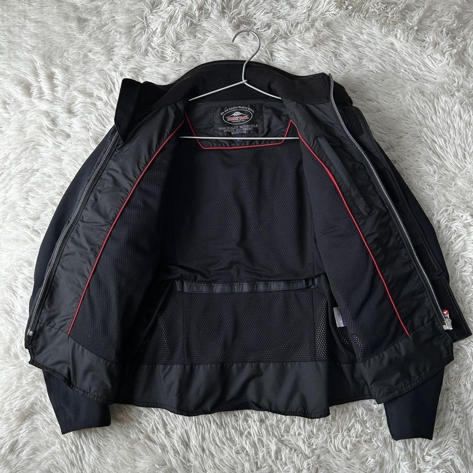 KUSHITANI GORE-TEX Full Zip Motorcycle Jacket Black [SizeL/VG] LTD From ...