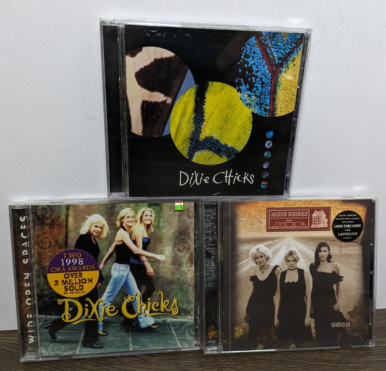 Lot of 3 Dixie Chicks CDs - Fly, Wide Open Spaces, & Home - Music ...