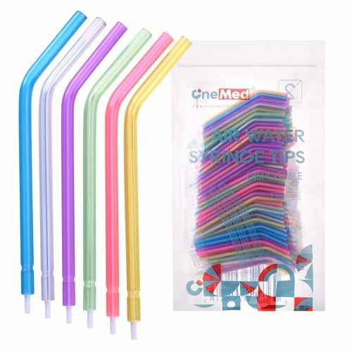 1000(4 Bags) Dental 3-Way Air Water Syringe Disposable Spray Tips ...