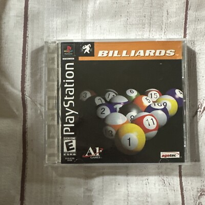 Billiards (Sony PlayStation 1, 2001) 93992071202| eBay