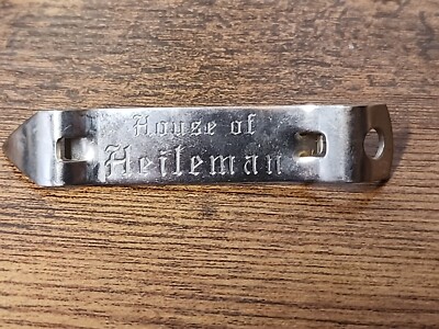 Old Style Kingsbury Beer Fox Head House of Heileman Bottle Can Opener ...