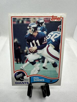 1982 Topps #433 Phil Simms New York Giants | eBay