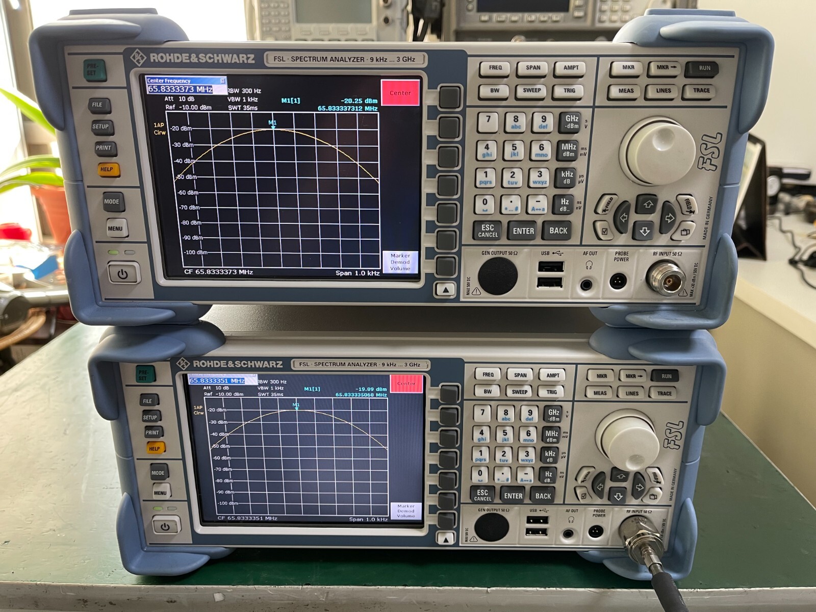 Rohde & Schwarz FSL3 Spectrum Analyzer 9 kHz - 3 GHz _ 0776 | eBay