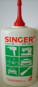 Genuine Singer Sewing Machine Oil Bottle 125ml Super Fine Quality ...