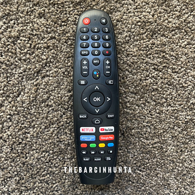 Smart Tech TV Remote Control 32" 43" 50" 55" 65" 75" V3 4K Ultra HD ...