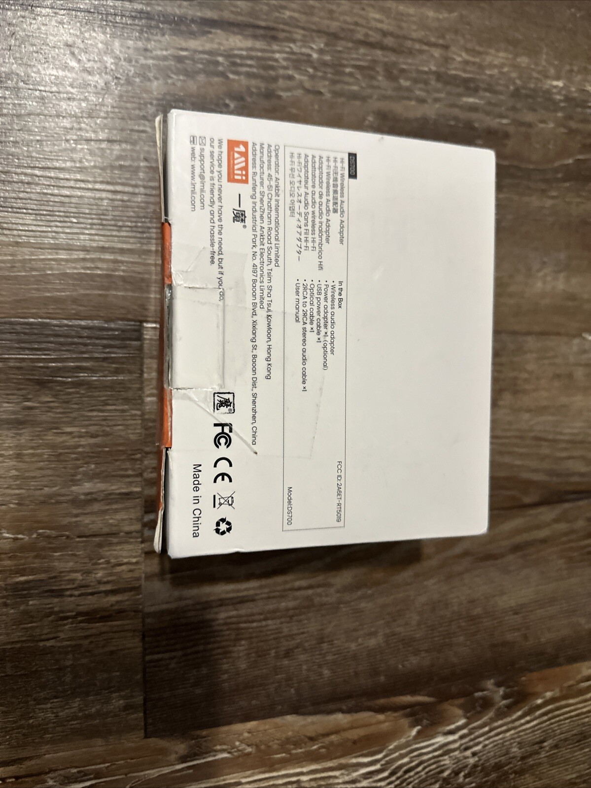 1Mii DS700 HiFi Bluetooth 5.0 Music Transmitter Receiver 2-in-1 Long ...