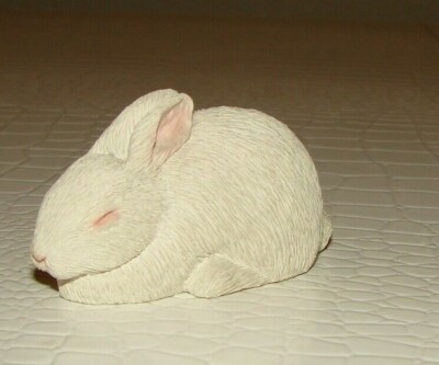 Vintage 1986 Sandicast Sculpture Lil Snoozer Bunny Rabbit | eBay