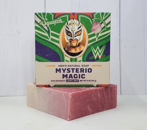 Dr. Squatch Ltd Ed. Bar Soap WWE Mysterio Magic Light Grit 5oz | eBay