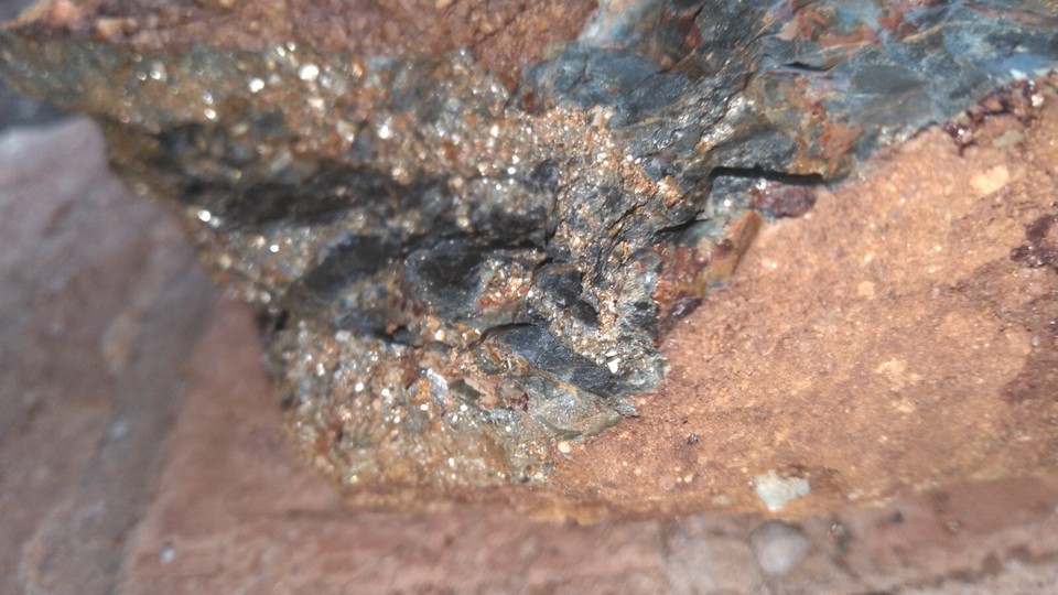 50 kilos of Green shale arizona gold silver copper ore from the ...