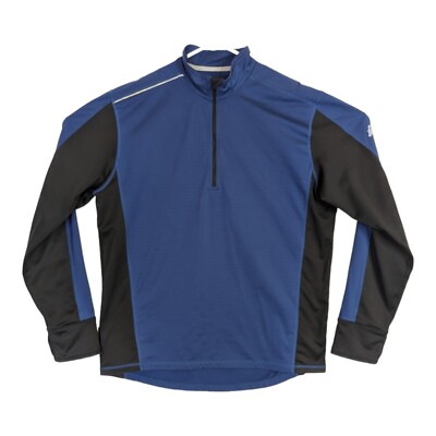 Eastern Mountain Sports Mens Large Blue 1/4 Zip Pullover Jacket ...