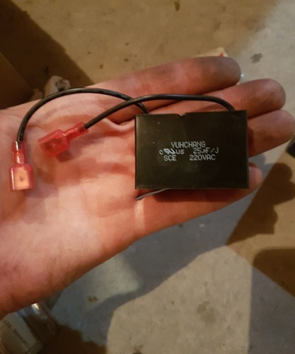 Carrier Transicold APU Blower Fan Capacitor 25 MFD 55-350-03K | eBay