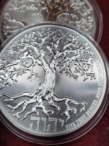 Rare! 2019 5 OZ Tree of Life Coin (1st Ever) #500/1000 High Relief ...