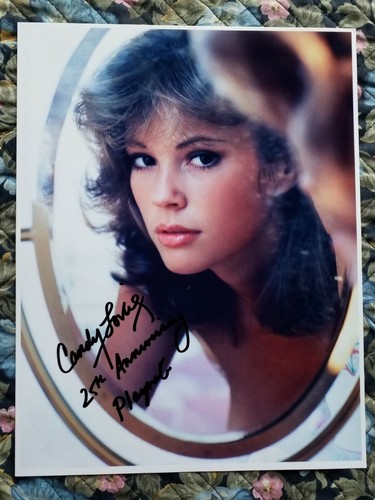 CANDY LOVING 25th ANNIVERSARY PLAYBOY PLAYMATE SEXY RARE SIGNED PHOTO 8 ...