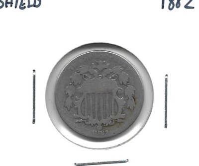 1882 Shield Nickel Good+ | eBay