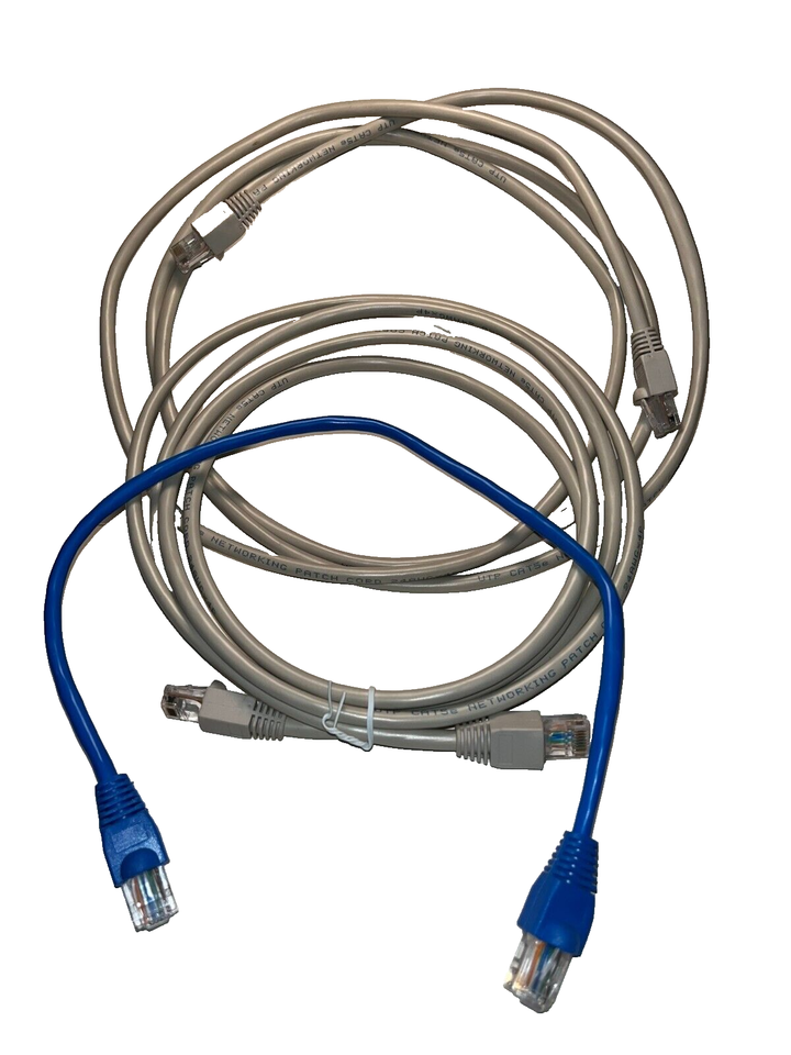 CAT-5 Networking Patch Cables - 4PACK | eBay