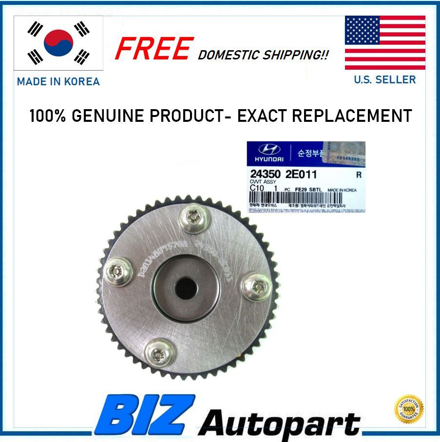 GENUINE ! INTAKE CVVT GEAR FOR 2012-2016 HYUNDAI ELANTRA 1.8L OE# 24350 ...