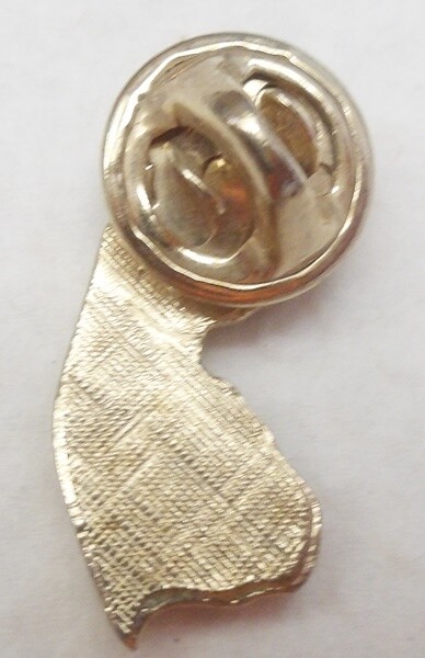 NJ AND YOU STATE SHAPE PIN - VINTAGE | eBay