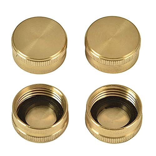 3/4 Inch Garden Hose End Caps Female End Cap Brass Spigot Cap Hose ...