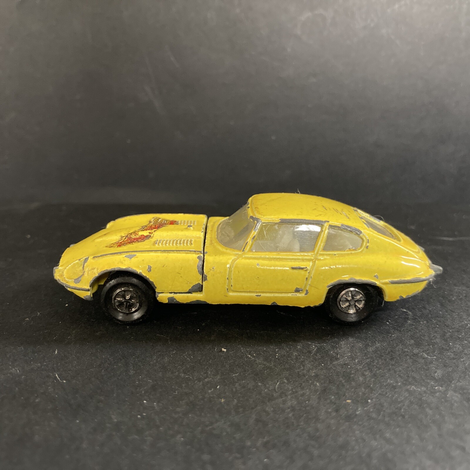 Jaguar type E V12 numéro 217 1/60 Majorette France / Matchbox Dinky ...