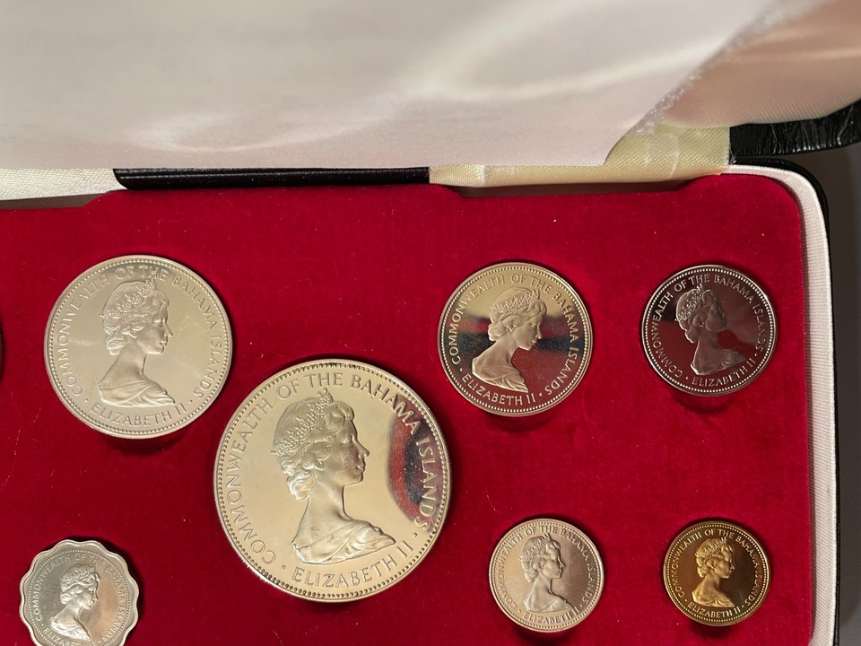 Bahamas 1971 Proof Set (includes 4 silver coins) | eBay
