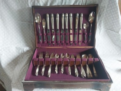 1947 Vintage Holmes & Edwards Silverware Set | eBay