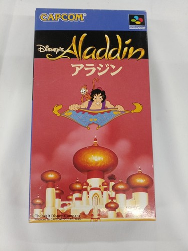 Capcom Aladdin SFC Software | eBay