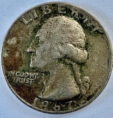 1967 Washington Quarter With Very Rare Colorful Error | eBay