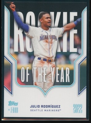 Julio Rodriguez 2023 Topps X J-Rod Show Out Rookie Of The Year Award ...
