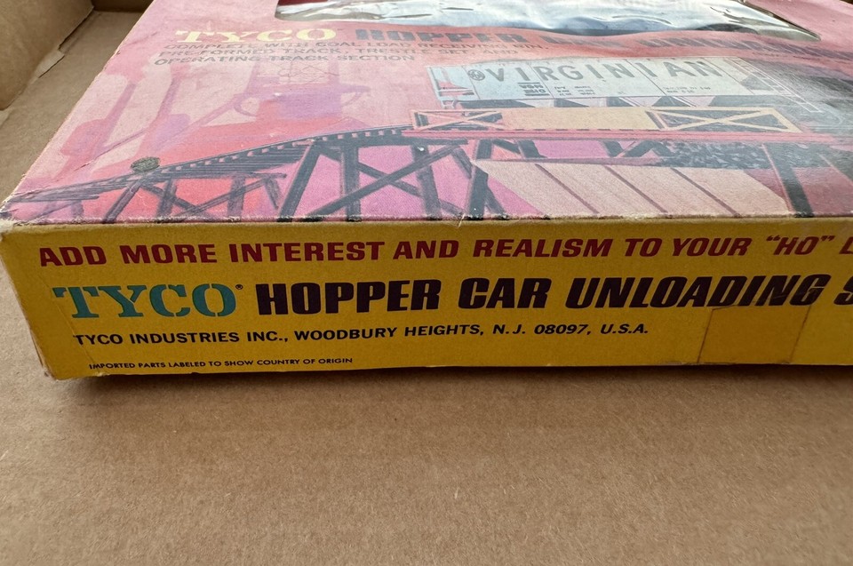 Vintage Tyco HO Scale 862:700 Hopper Car BM 10056 Unloading Set | eBay