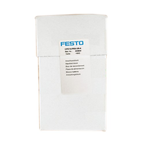 1pcs new for Festo Pneumatic Block CPE14-PRS-3/8-4 543832 | eBay
