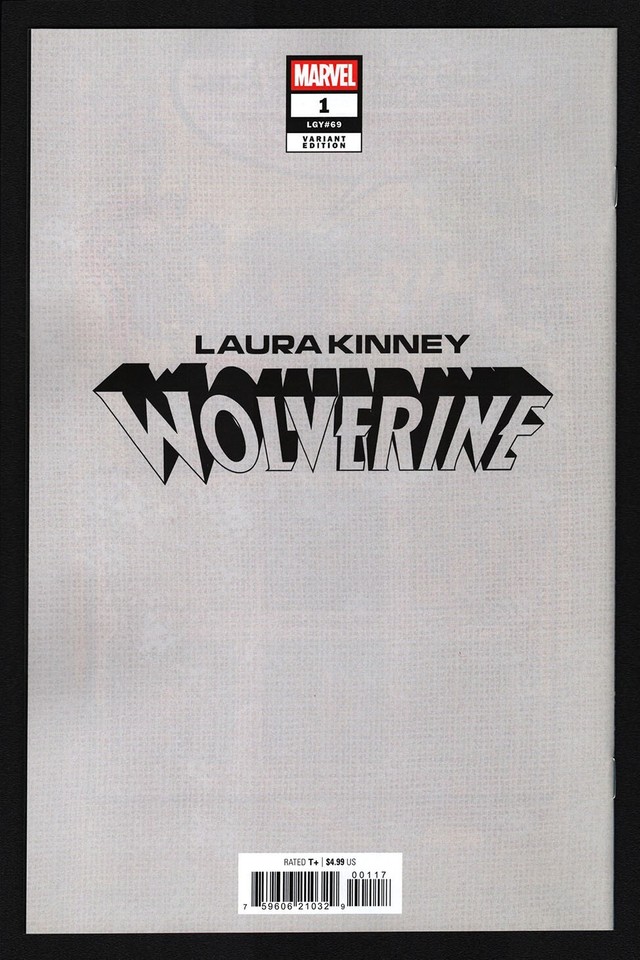 LAURA KINNEY WOLVERINE #1 J Scott Campbell 1:100 Virgin Variant X-23 NM ...